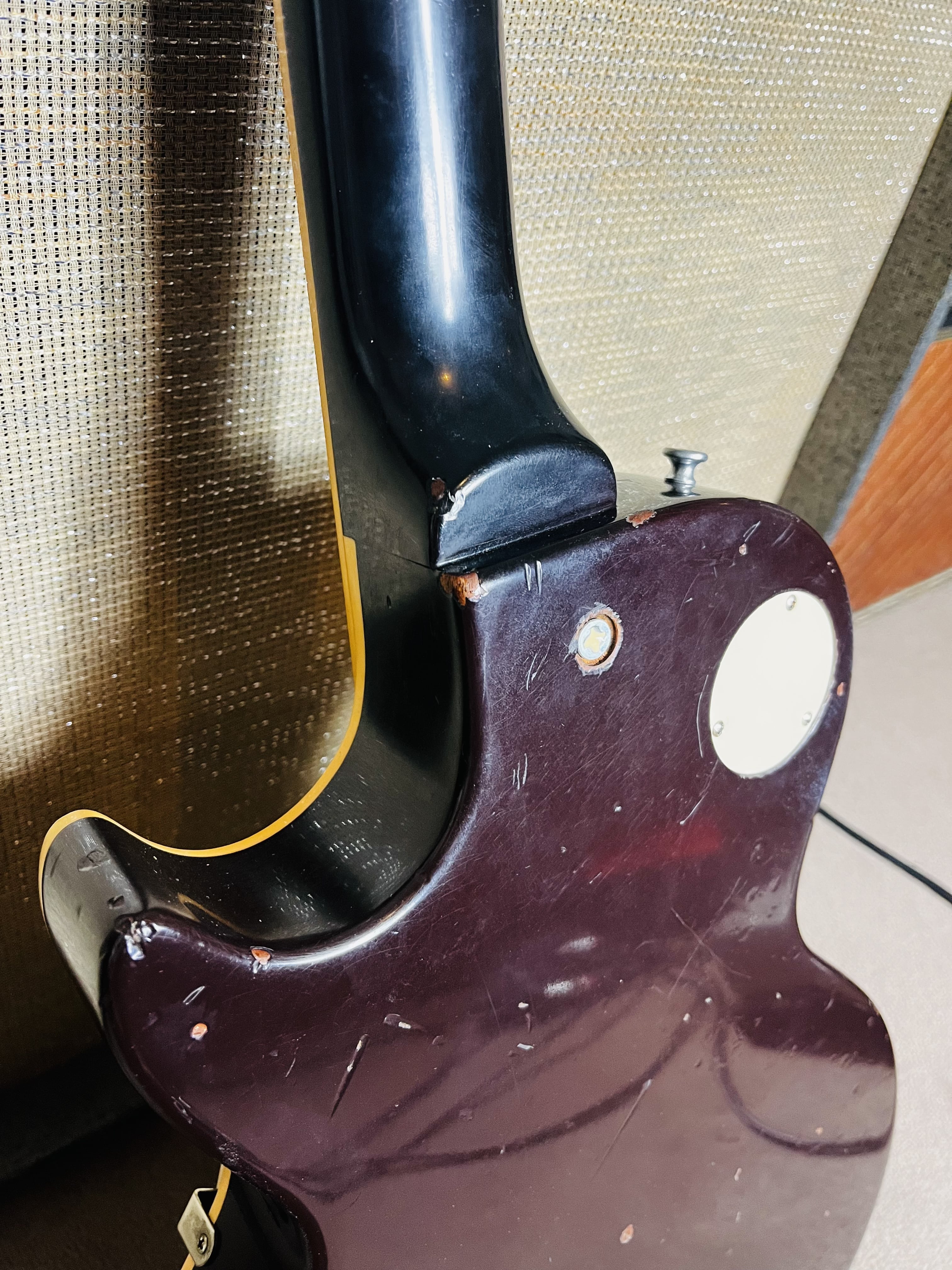 Gibson Custom Shop Les Paul Jeff Beck 54' Oxblood Aged and Signed